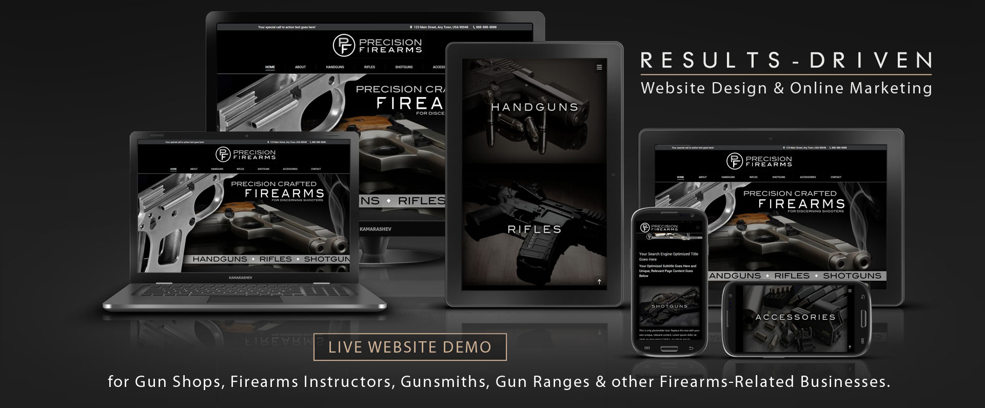 Gun Shop Web Design | Website Design & Online Marketing for Gun Shops ...